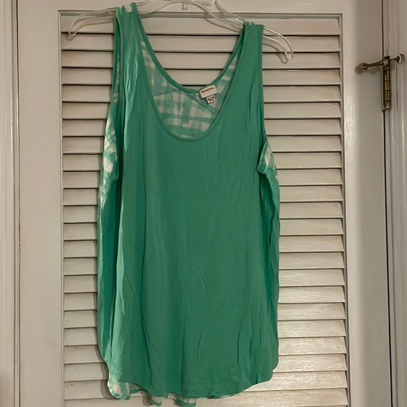 Merona | Tops | Aqua Tank | Poshmark